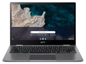 acer chromebook enterprise spin 513 r841lt-s4jq | 13.3" fhd ips touch corning gorilla glass | qualcomm snapdragon 7c compute platform | 8gb | 128gb | 4g lte | wifi 5 | chrome enterprise upgrade