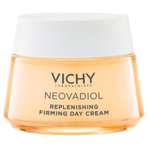 vichy neovadiol replenishing firming day cream for post-menopause skin, anti-aging facial moisturizer for mature skin