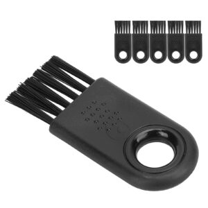 shaver cleaning brush, nylon hair durable stable electric shaver cleaning brush wearable 6pcs for household cleaning for computer accessories