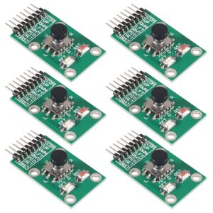 aceirmc 6pcs 5-channel five direction navigation button module 5d rocker joystick independent keyboard for arduino mcu