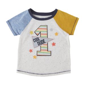 mud pie baby boys mud pie toddler boy birthday tee, 1, 1t us