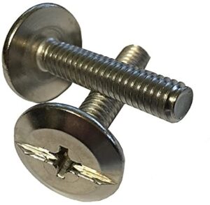 25 hurricane stainless steel sidewalk bolts 1/4-20 x 1/2 inch long