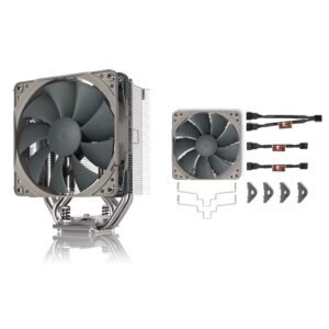 noctua nh-u12s redux high performance cpu cooler and second fan kit na-fk1 for performance upgrade included