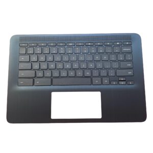 replacement for hp chromebook 14 g6 cb14g6 celn4000 15.6" laptop upper case palmrest keyboard assembly part l90459-001