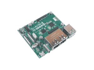 seeed studio dual gigabit ethernet nics carrier board for raspberry pi compute module 4.