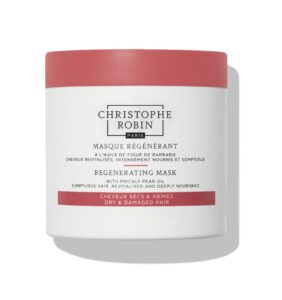 christophe robin regenerating mask with prickly pear seed oil for dry, damaged and chemically treated hair 8.4 fl. oz