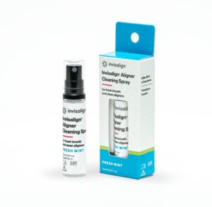 invisalign aligner cleaning spray for aligner and retainer cleaning, 10 ml