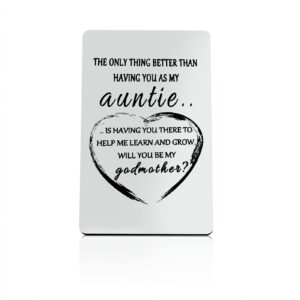 godmother gift godmother engraved wallet card gifts godmother proposal gift first communion gift godmother announcement gifts baptism keepsake gifts mothers day birthday gifts godmother asking gift