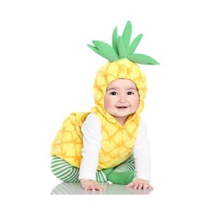 nanyknighty baby girls boys animal cosplay outfit avocado romper short halloween costume hoodie winter jumpsuit