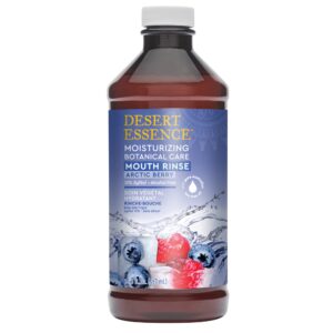 desert essence moisturizing botanical care mouth rinse - arctic berry