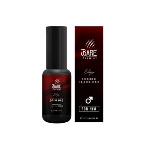 bare chemist eclipse pheromone cologne for him - [attraction formula] pheromone perfume oil spray for men 1oz.