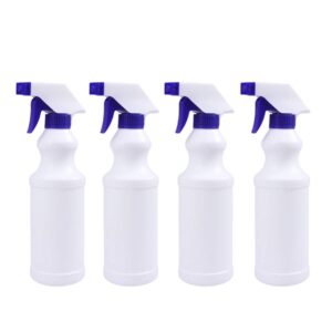 4pcs 500ml 16oz plastic spray bottle heavy duty empty spraying bottles sprayer cleaning solutions mist water bottles industrial laboratory spray bottles