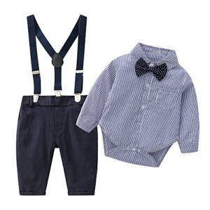 boarnseorl baby boys long sleeve gentleman outfits set,3-6m