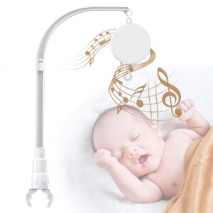 23 inches diy baby crib mobile arm,mobile arm for crib,nursery mobile arm,baby mobile hanger, with music box-the claw part can be adjusted width-diy toy decoration