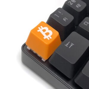 capsmiths bitcoin btc artisan keycap - mx mechanical gaming keyboards