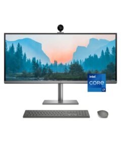 hp envy 34” all-in-one desktop, nvidia geforce rtx 3060, 11th gen intel core i7-11700 processor, 32 gb ram, 1 tb ssd, wuhd ips display, windows 11 home, detachable magnetic camera (34-c0050, 2021)