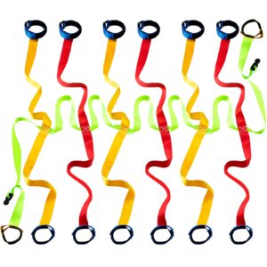 kajaia children safety walking rope with 14 handles colorful walking rope adjustable outdoor safety rope for preschool nursery daycare kindergarten school kids teachers