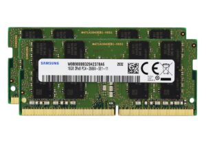 factory original 32gb (2x16gb) compatible for dell alienware g-series inspiron latitude precision vostro & xps laptop notebook memory ram upgrade ddr4 2666mhz pc4-21300 sodimm 2rx8 cl19 1.2v adamanta