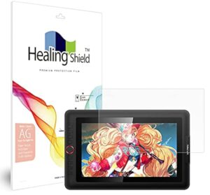 healingshieldkorea screen protector for xp pen artist 13.3 pro, healing shield light anti glare paper texture feeling matte film light paper texture transparent