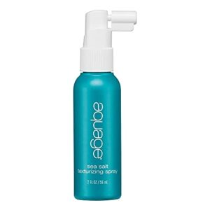 aquage sea salt texturizing spray, travel size, builds volume, creates natural beachy texture, cruelty-free, 2 fl. oz.