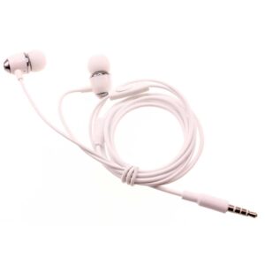 wired earphones hi-fi sound headphones handsfree mic headset earbuds compatible with sonim xp3