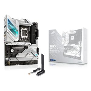 asus rog strix z690-a gaming wifi d4 lga1700(intel® 12th gen) atx gaming motherboard(pcie 5.0,ddr4,16+1 power stages,wifi 6,2.5 gb lan,bt v5.2,thunderbolt 4,4xm.2 and front usb 3.2 gen 2x2 type-c)