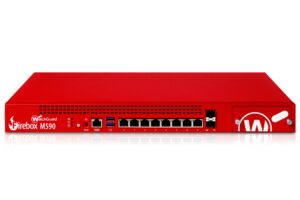 watchguard firebox m590 high availibility enterprise-grade network security appliance with 1 year standard support license - - advanced firewall, vpn, intrusion prevention (wgm59001601)