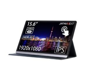 japannext jn-md-ips1563fhdr-t 15.6-inch touch compatible mobile monitor, usb type-c mini hdmi