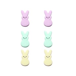 giafanyx 3 pairs easter women's earrings cute rabbit shape fashion earrings jewelry decoration