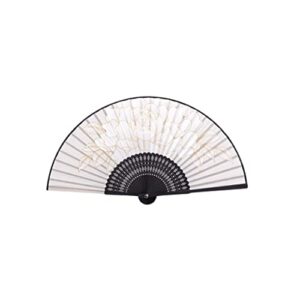 phonme decorative folding fans floral folding hand fan for women craft hand fan for festivals chinese vintage bamboo silk fan wedding dancing gift fan gift hand fan vintage style (color : white)