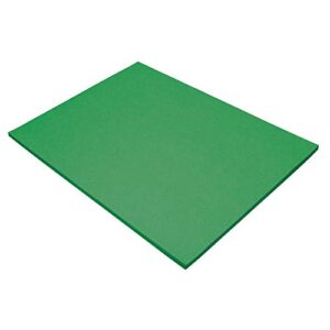 pacon 102962 tru-ray construction paper, 18in. x 24in., holiday green