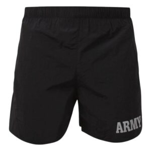 black army physical training shorts swimming trunks - large