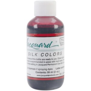 jacquard products jacquard silk colors dyes, 2-ounce, carmine red