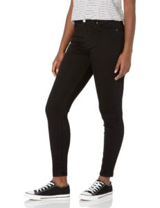 levi's women's 721 high rise skinny jeans, soft black, 33 (us 16) m