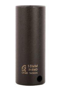 sunex 318md 3/8-inch drive 18-mm deep impact socket