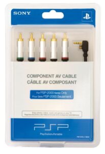 sony computer entertainment psp-2000 av cable