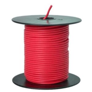 southwire 55667423 primary wire; 18-gauge bulk spool; 100-feet; red