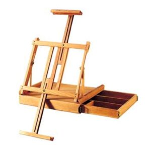 ravenna table easel with drawer