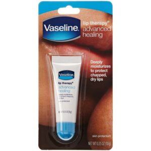 vaseline lip therapy lip balm tube for healthier looking lips advanced healing moisturizer for dry lips 0.35 oz