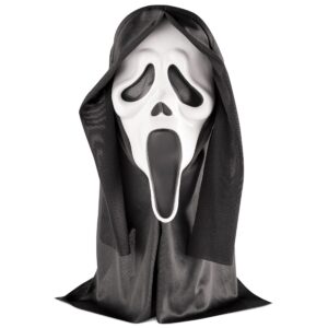 fun world ghost face mask as seen in the movie scream, adult