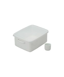 野田琺瑯(nodahoro) noda horo tk-58 pickle container, enamel, square shape, storage container, large size, bran pickled beauties, made in japan white series