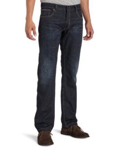 levi's men's 514 slim straight utility jeans, coated scraped, 36w x 30l