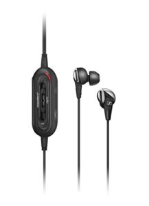 sennheiser cxc 700 ear-canal travel headphones with 3 digital noise cancellation settings