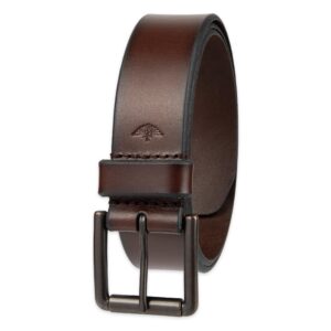 dockers mens everyday casual regular and big & tall sizing apparel-belts, brown, 42 us