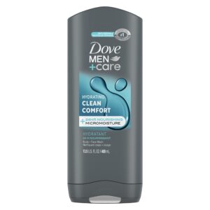 dove men+care body wash and face wash clean comfort 13.5 oz for dry skin effectively washes away bacteria while nourishing your skin