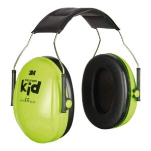 3m peltor kids green ear defenders/protectors