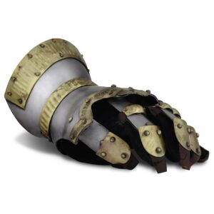 gdfb churburg gauntlets (pair), 16 gauge