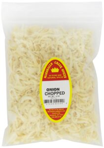 onion chopped refill - freshly packed in food grade heat sealed pouches