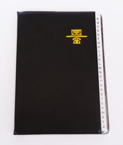 adc kamset personal phone and address book large size 5 inch x 7 inch