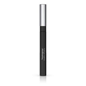 neutrogena healthy lengths mascara for stronger, longer lashes, clump-, smudge- and flake-free mascara with olive oil, vitamin e and rice protein, black/brown 03,.21 oz